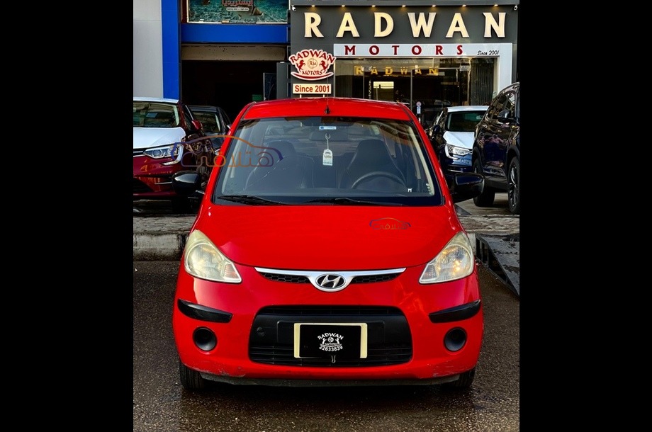 I10 Hyundai 2010 Nasr city Red 6437174 - Car for sale : Hatla2ee
