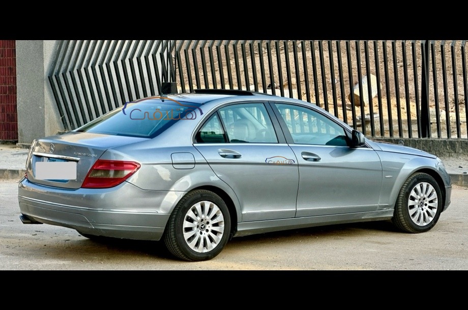 C 200 Mercedes 2008 Nasr city Silver 6437375 - Car for sale : Hatla2ee