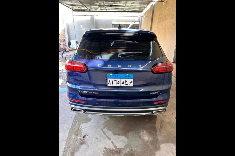Tiggo 8 Pro Chery 2023 Luxor Dark blue 6438168 - Car for sale : Hatla2ee