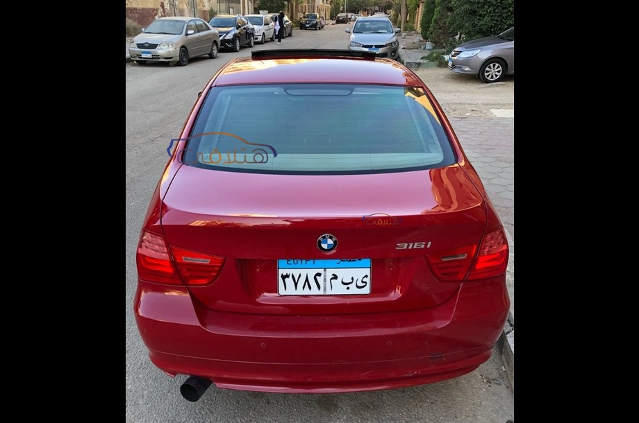 316 BMW 2011 6 October Red 6438561 - Car for sale : Hatla2ee