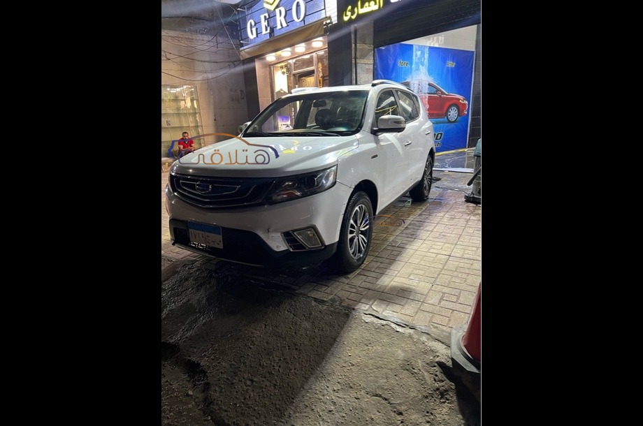 EX7 Geely 2019 Agamy White 6442711 - Car for sale : Hatla2ee