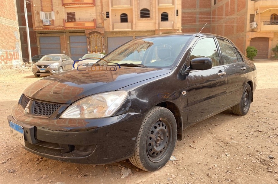 Lancer Puma Mitsubishi 2008 Monufia Black 6445804 - Car for sale : Hatla2ee