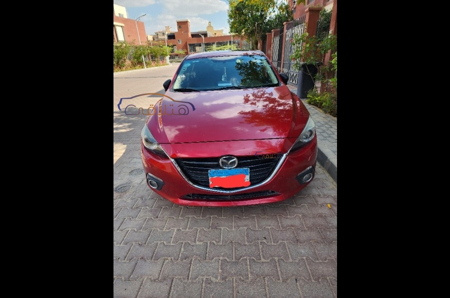 3 Mazda 2017 Sheikh Zayed City Red 6448822 - Car for sale : Hatla2ee