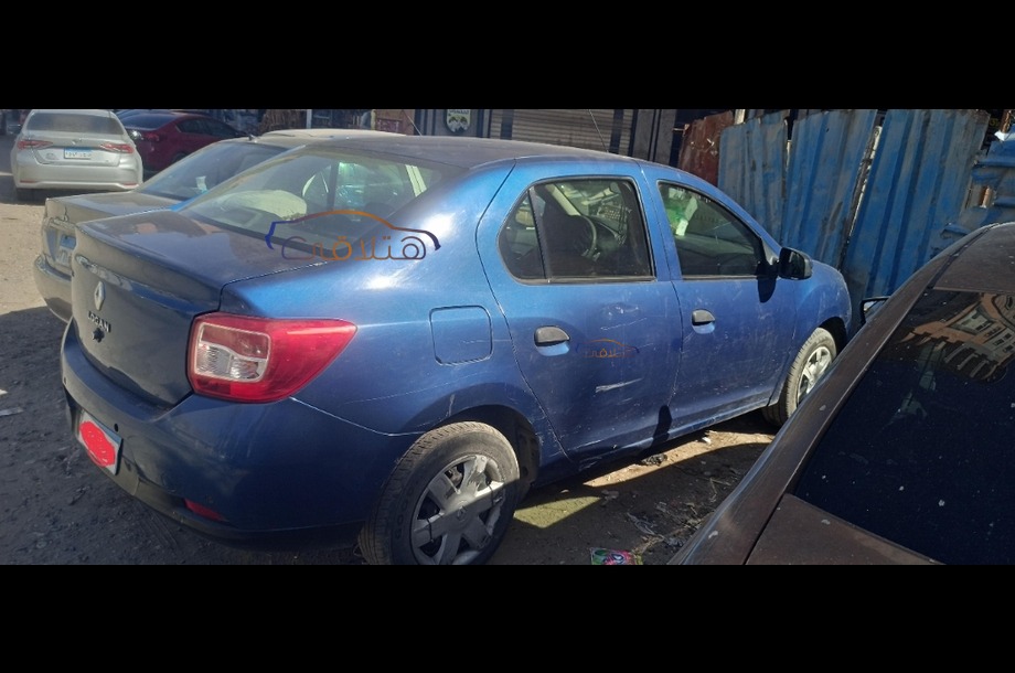 Logan Renault 2015 Faiyum Dark blue 6454803 - Car for sale : Hatla2ee