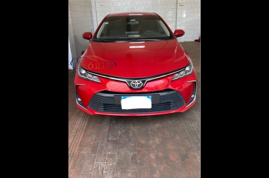 Corolla Toyota 2021 Alexandria Red 6458914 - Car for sale : Hatla2ee