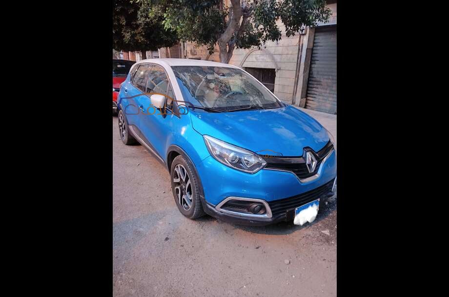 Captur Renault 2017 Alexandria Blue 6460311 - Car for sale : Hatla2ee