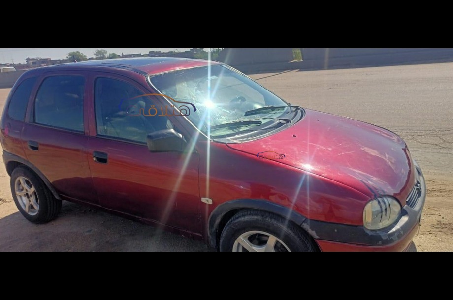 Corsa Opel 1997 Alexandria Dark red 6464940 - Car for sale : Hatla2ee