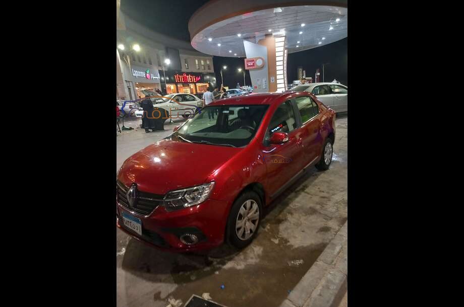 Logan Renault 2021 Nasr city Dark red 6473650 - Car for sale : Hatla2ee
