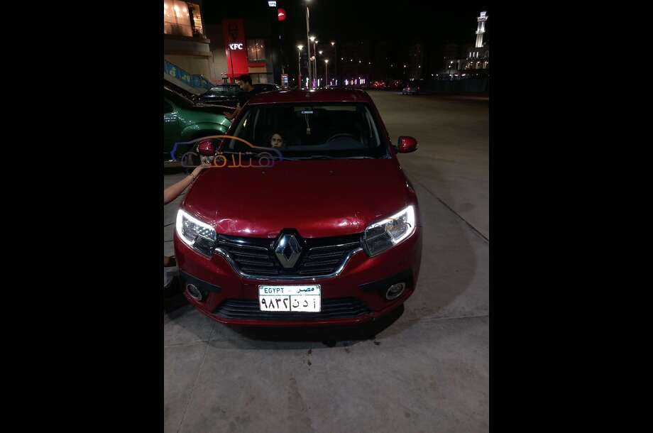 Logan Renault 2021 Nasr city Dark red 6473650 - Car for sale : Hatla2ee