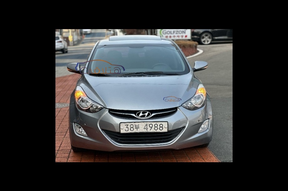 Avante Hyundai 2013 Port Said Dark grey 6475044 - Car for sale : Hatla2ee
