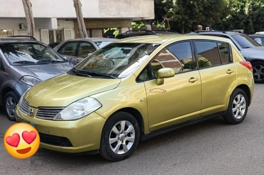 Tiida Nissan 2007 Nasr city Gold 6477265 - Car for sale : Hatla2ee