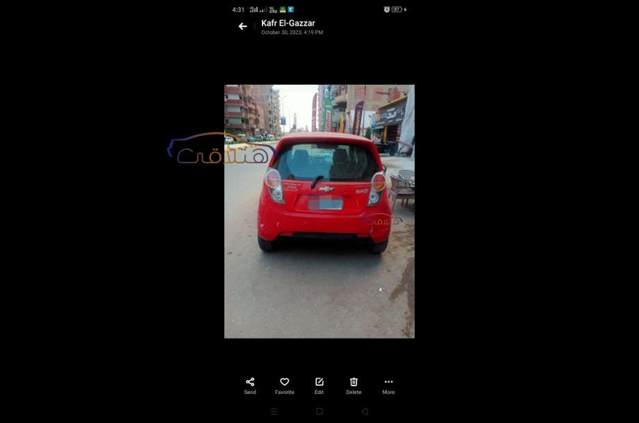 Spark Chevrolet 2012 Quesna Red 6477883 - Car for sale : Hatla2ee