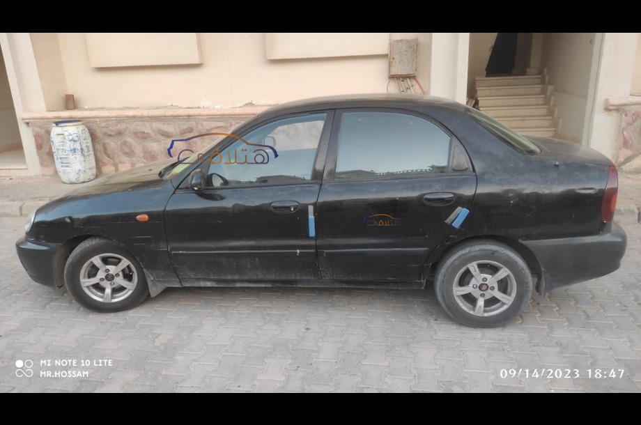 Lanos Daewoo 2002 Giza Black 6480196 - Car for sale : Hatla2ee