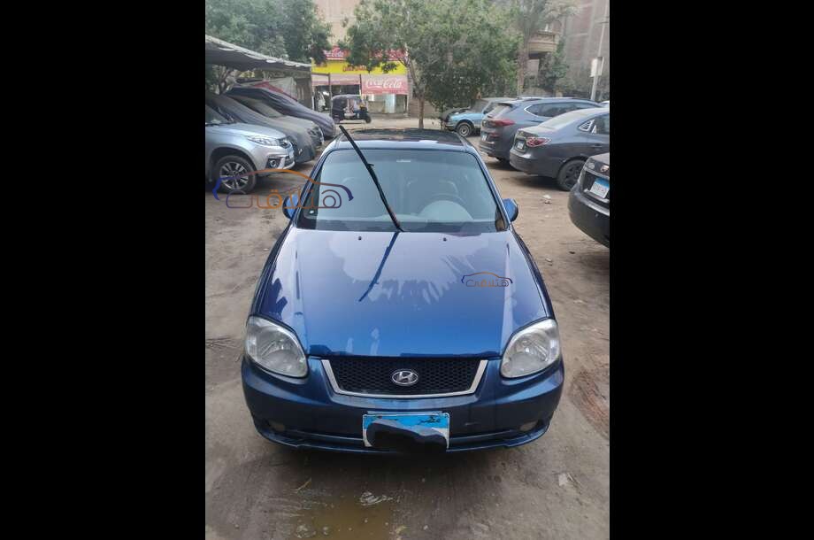 Verna Hyundai 2010 Giza Blue 6484576 - Car for sale : Hatla2ee