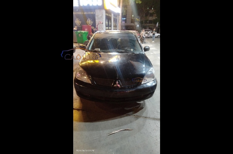 Lancer Puma Mitsubishi 2008 Giza Black 6484870 - Car for sale : Hatla2ee