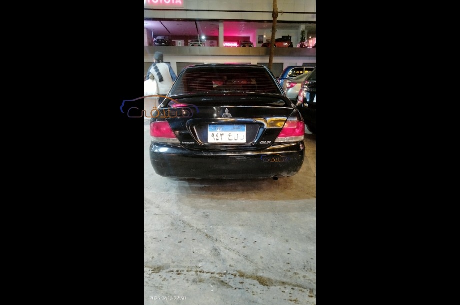 Lancer Puma Mitsubishi 2008 Giza Black 6484870 - Car for sale : Hatla2ee