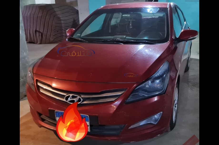 Solaris Hyundai 2016 Tagamo3 - New Cairo Dark red 6485941 - Car for ...