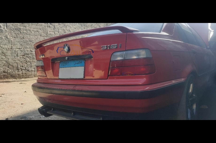 316 BMW 1993 Faqous Red 6489225 - Car for sale : Hatla2ee
