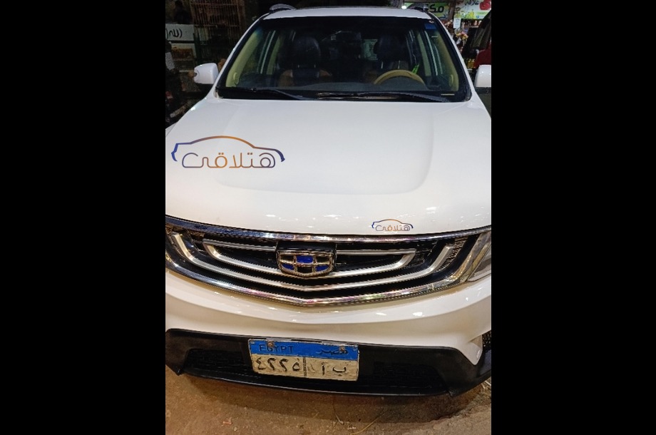 Ex 7 Emgrand 2019 El Haram White 6497770 - Car for sale : Hatla2ee