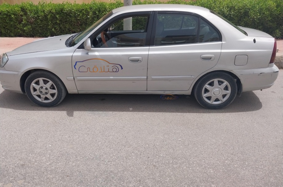 Verna Hyundai 2008 Monufia Silver 6498159 - Car for sale : Hatla2ee