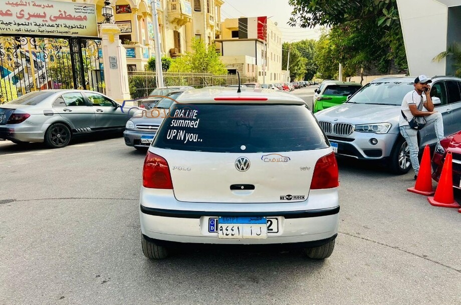 Polo Volkswagen 2003 Cairo Silver 6498618 - Car for sale : Hatla2ee