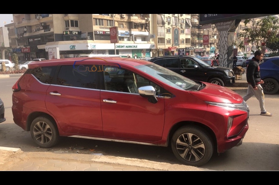 Xpander Mitsubishi 2019 Mokattam Dark red 6499189 - Car for sale : Hatla2ee