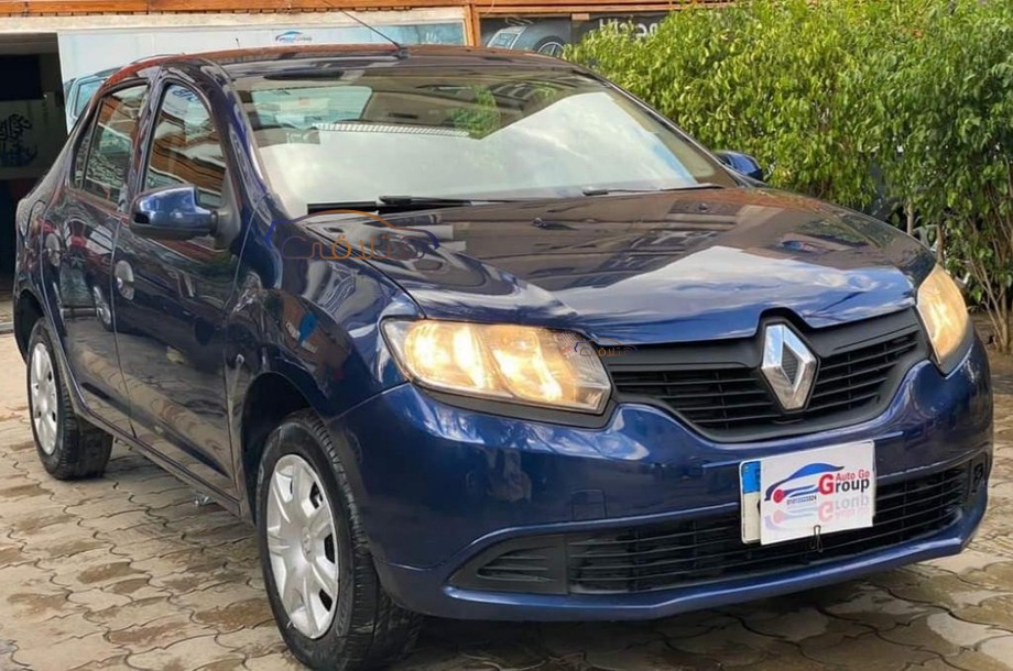 Logan Renault 2017 6 October Dark blue 6502417 - Car for sale : Hatla2ee