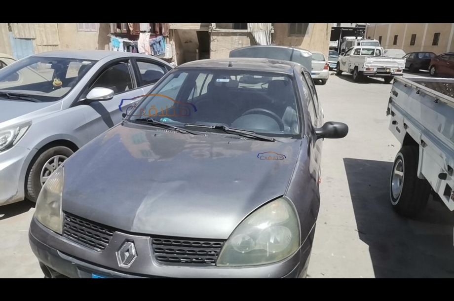 Clio Renault 2003 Damietta Dark grey 6504418 - Car for sale : Hatla2ee