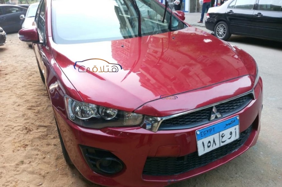 Lancer EX Shark Mitsubishi 2018 Cairo Red 6505579 - Car for sale : Hatla2ee