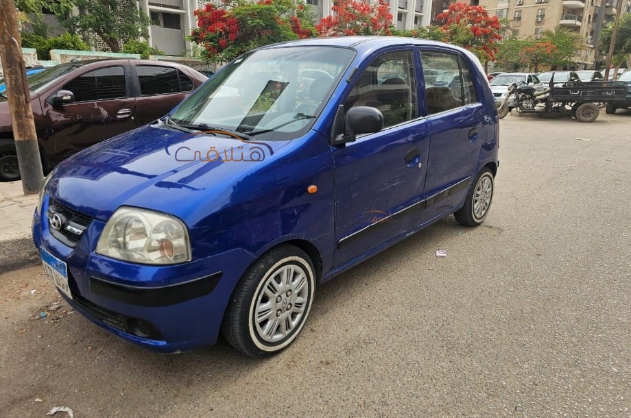 Atos Hyundai 2010 Nasr city Blue 6506587 - Car for sale : Hatla2ee