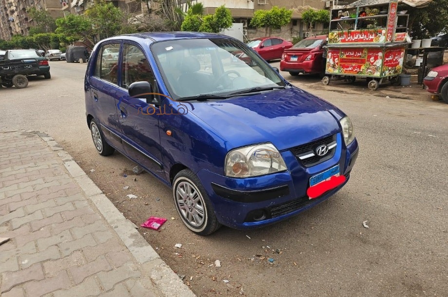 Atos Hyundai 2010 Nasr city Blue 6506587 - Car for sale : Hatla2ee