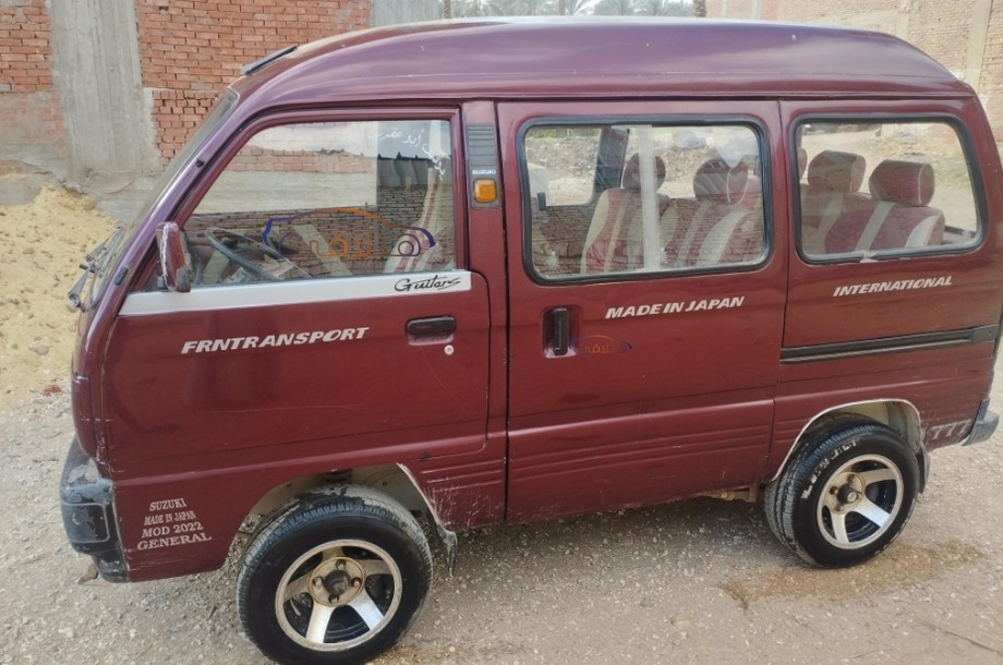 Van Suzuki 2008 El Marg Dark red 6515100 - Car for sale : Hatla2ee