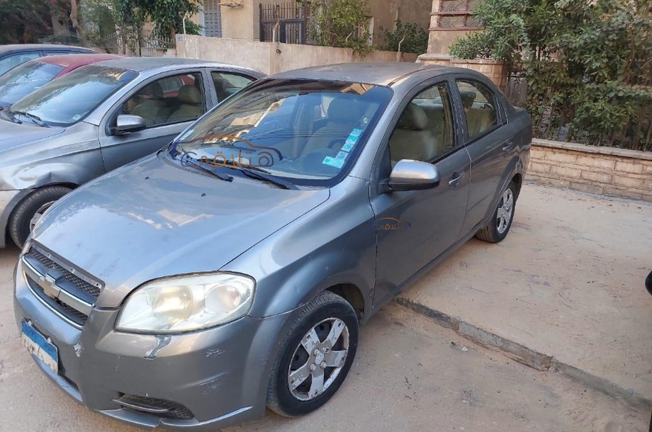 Aveo Chevrolet 2010 Heliopolis Silver 6516363 - Car for sale : Hatla2ee