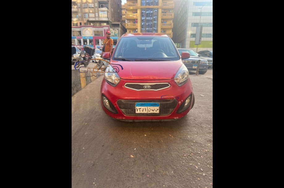 Picanto Kia 2012 Tagamo3 - New Cairo Red 6521923 - Car for sale : Hatla2ee