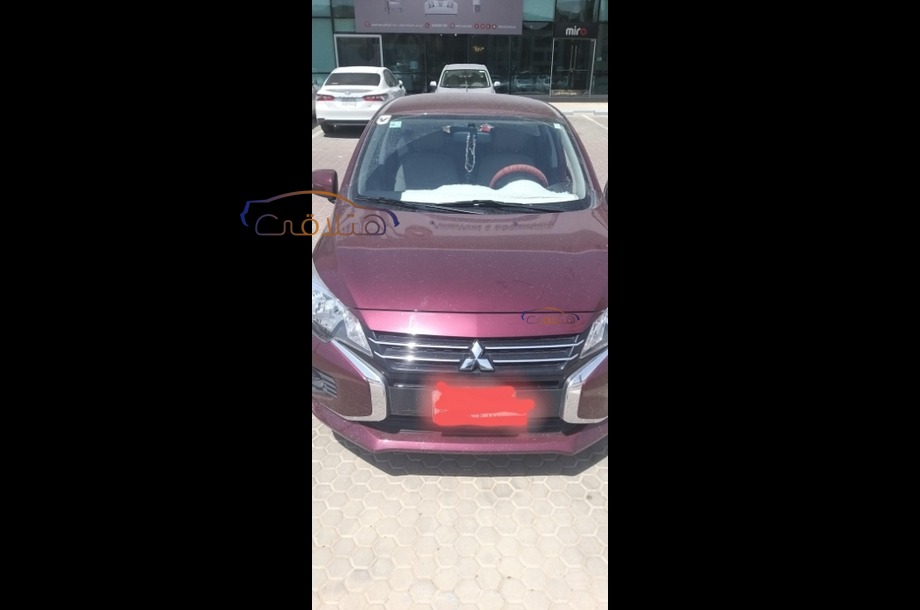 Attrage Mitsubishi 2021 Riyadh Red 6523289 - Car for sale : Hatla2ee
