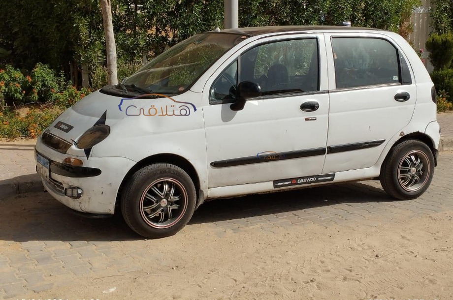 Matiz Daewoo 2001 6 October White 6524645 - Car for sale : Hatla2ee