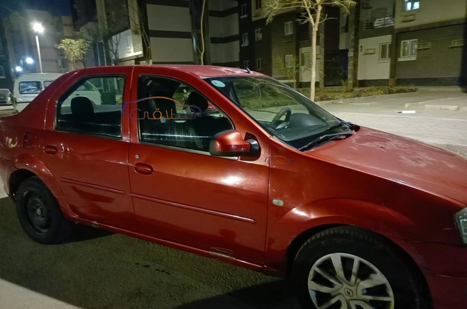Logan Renault 2013 6 October Red 6526090 - Car for sale : Hatla2ee