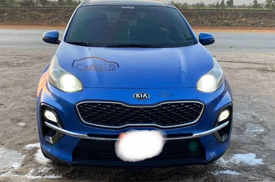 Sportage Kia 2019 Zagazig Dark blue 6528141 - Car for sale : Hatla2ee