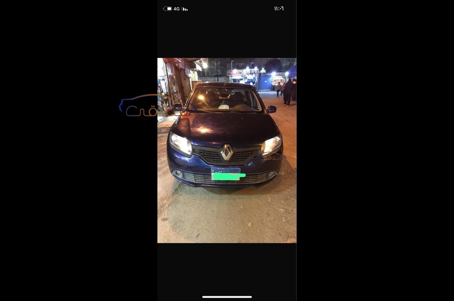 Logan Renault 2016 Alexandria Dark blue 6529973 - Car for sale : Hatla2ee