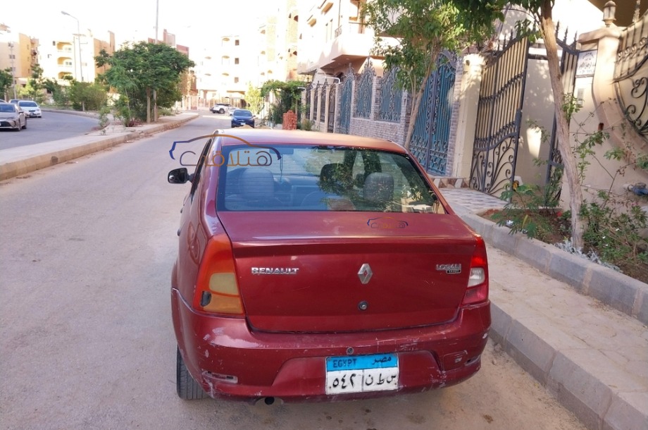 Logan Renault 2010 Al Shorouk Red 6530312 - Car for sale : Hatla2ee