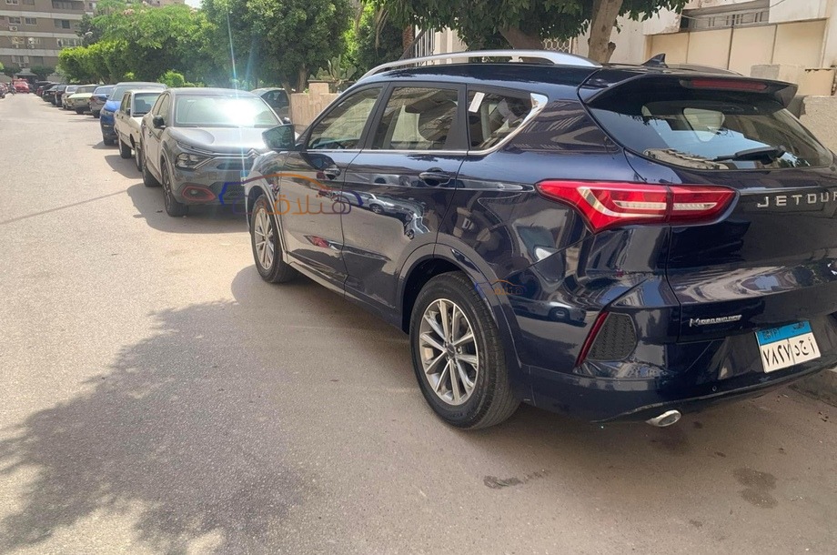 X70 Jetour 2022 Cairo Dark blue 6530678 - Car for sale : Hatla2ee