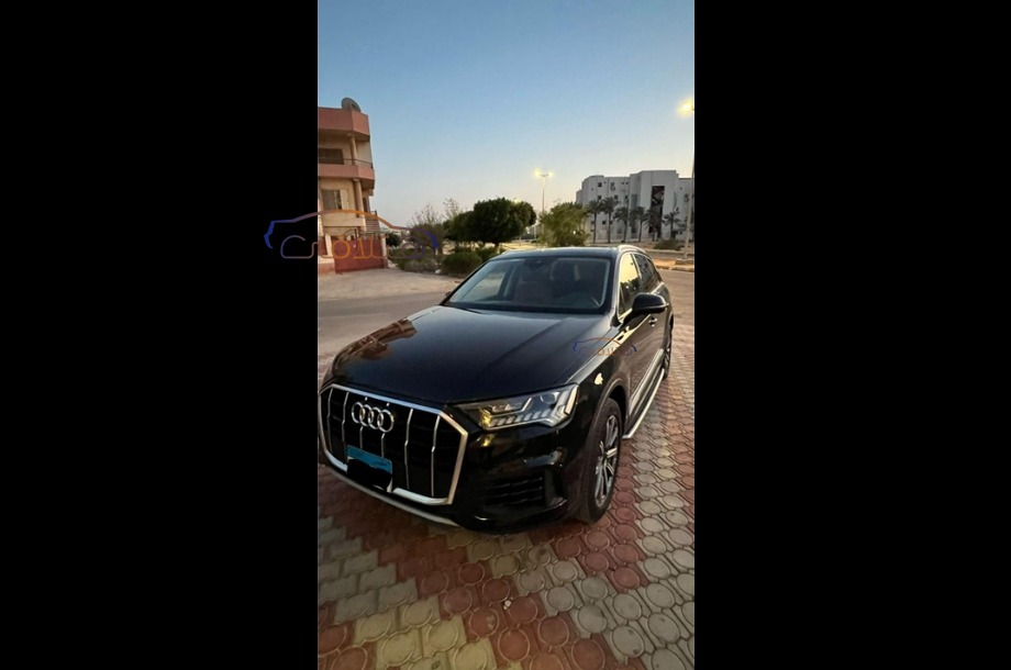 Q7 Audi 2021 10th of Ramadan Black 6532859 - Car for sale : Hatla2ee