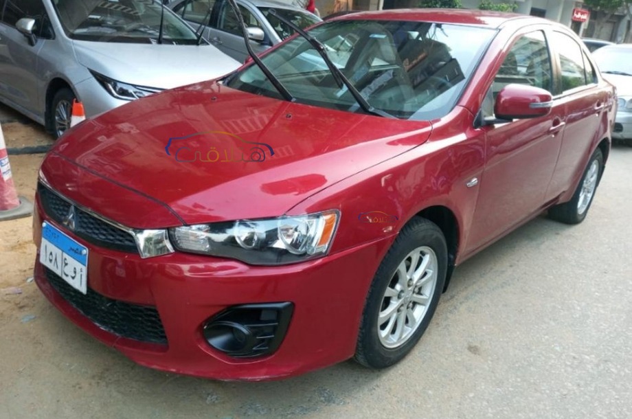 Lancer EX Shark Mitsubishi 2018 Cairo Red 6535271 - Car for sale : Hatla2ee