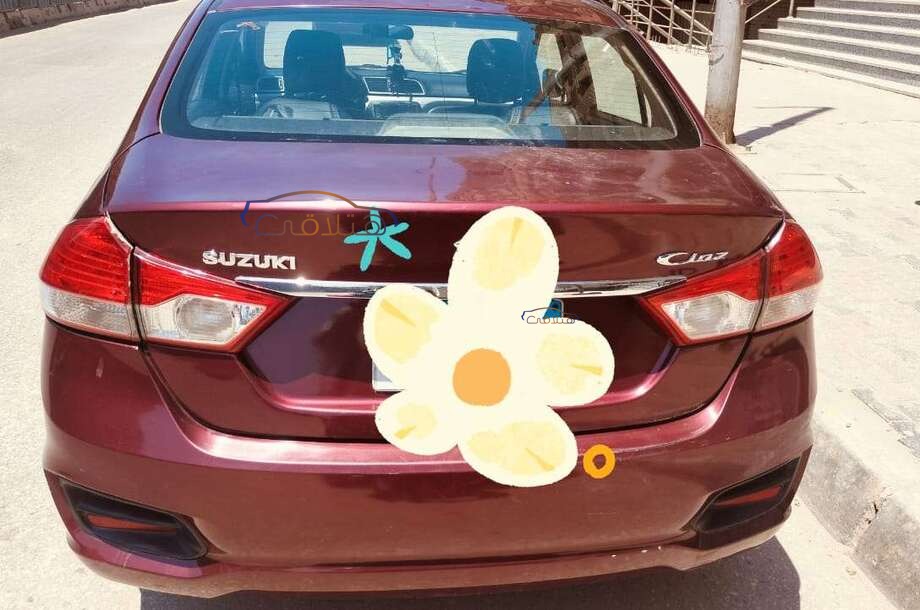 Ciaz Suzuki 2015 Giza Dark red 6541419 - Car for sale : Hatla2ee