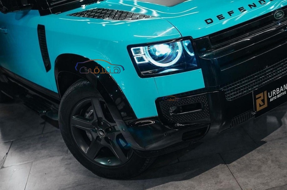 Defender Land Rover 2021 Heliopolis Cyan 6541784 - Car for sale : Hatla2ee
