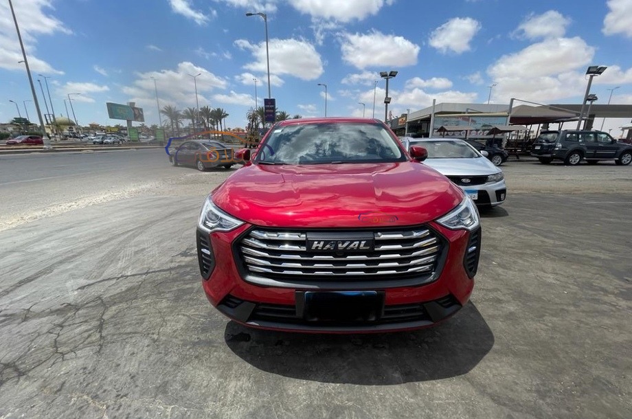 Jolion Haval 2022 6 October Red 6543563 - Car for sale : Hatla2ee