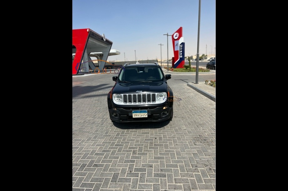 Renegade Jeep 2016 Cairo Black 6545726 - Car for sale : Hatla2ee