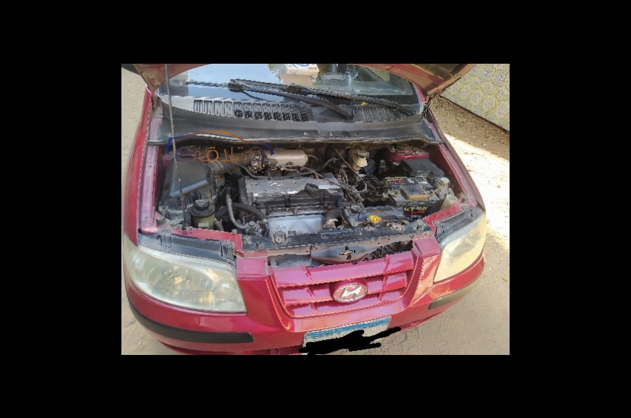 Matrix Hyundai 2004 Qalyubia Red 6550995 - Car for sale : Hatla2ee