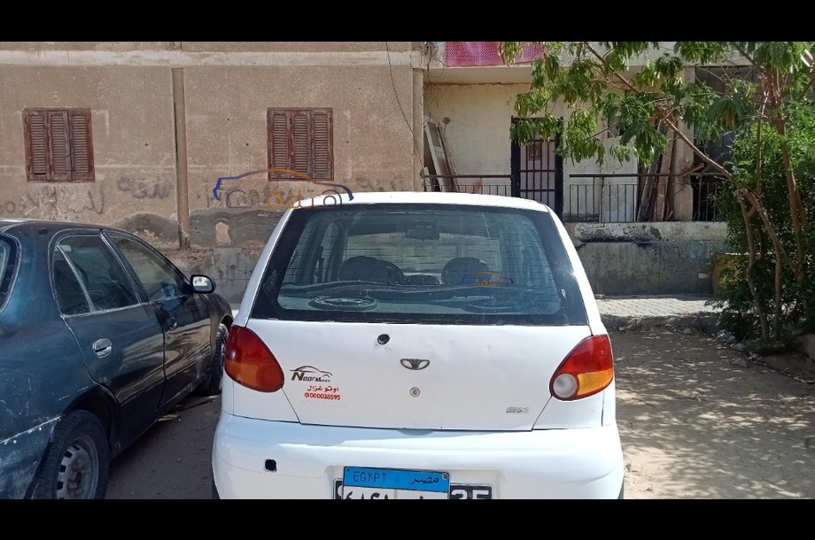 Matiz Daewoo 1999 Badr City White 6553817 - Car for sale : Hatla2ee
