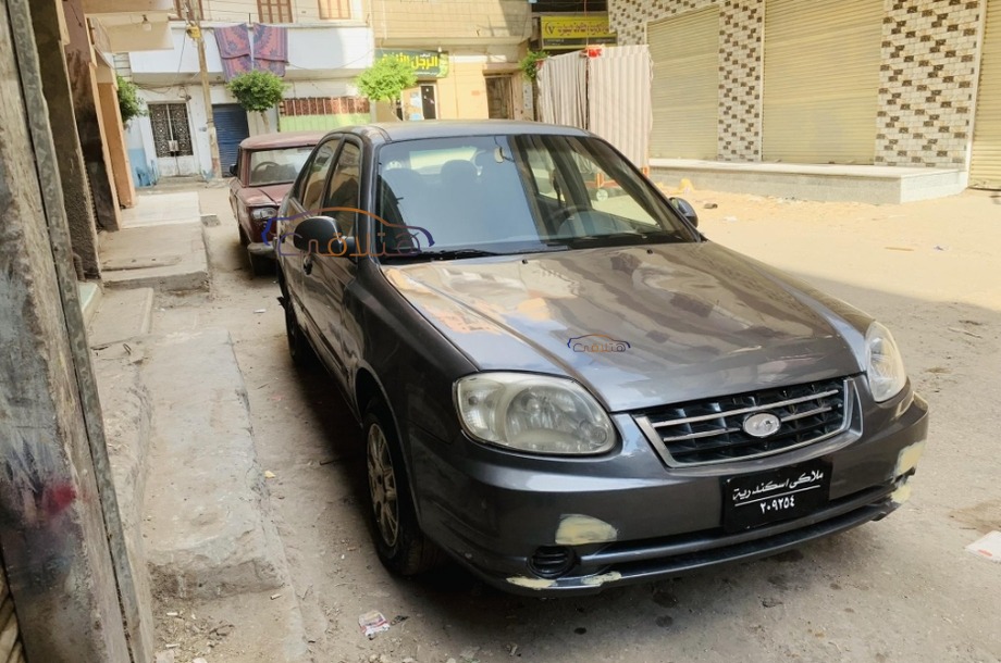 Verna Hyundai 2007 Mansoura Silver 6554400 - Car for sale : Hatla2ee